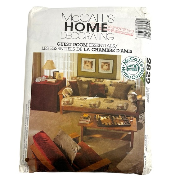 McCall’s | Office | Mccalls Home Decorating Futon Sofa And Chair Covers ...